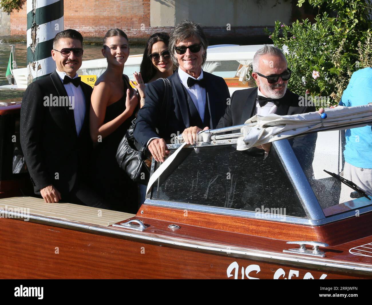 Venice, . 08th Sep, 2023. day 10 - arrivals at the Hotel Excelsior ...
