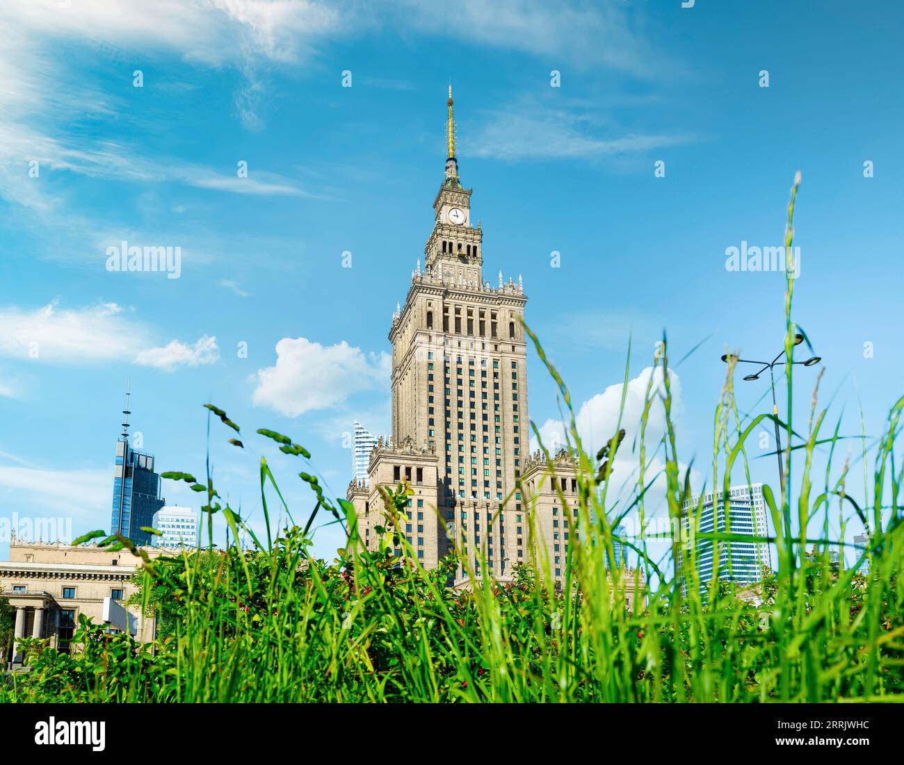 Palace culture science panorama warsaw hi-res stock photography and ...