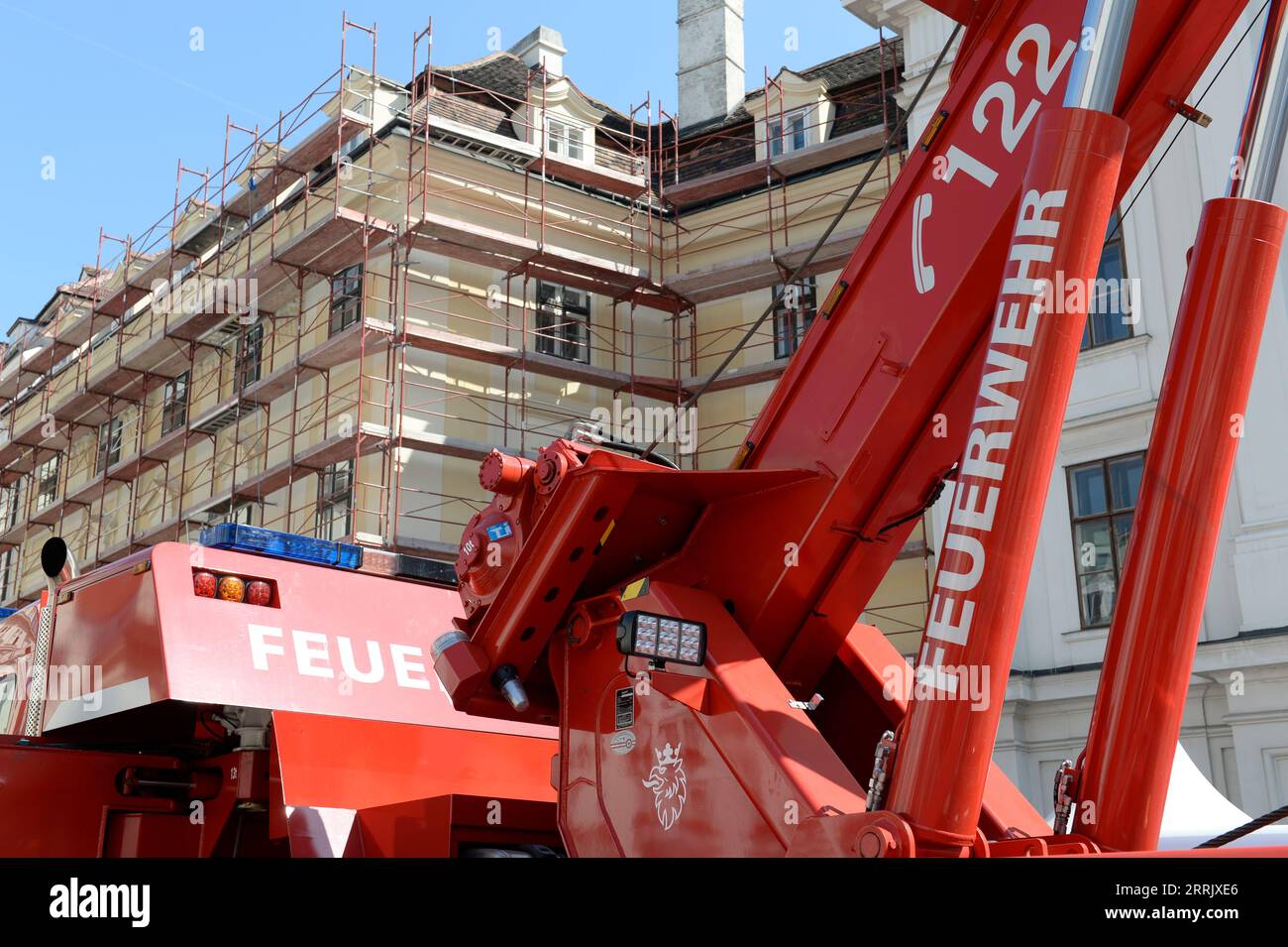 Vienna, Austria. Vienna professional fire department Stock Photo - Alamy