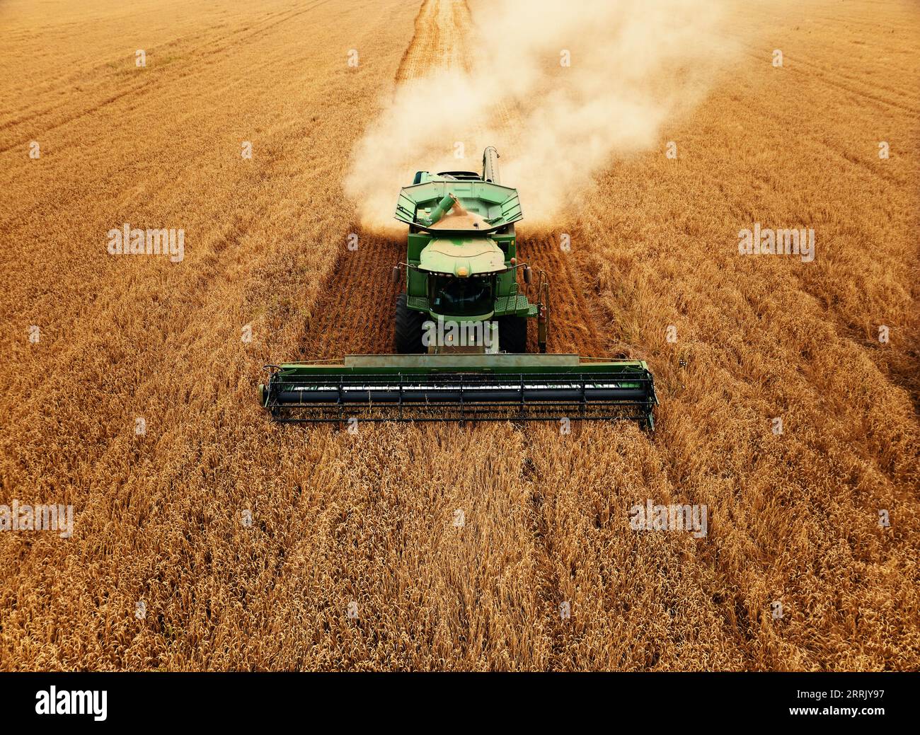 Straw chopper combine hi-res stock photography and images - Alamy