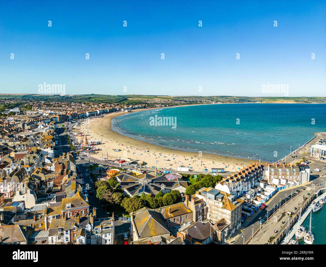 Weymouth beach hi-res stock photography and images - Alamy