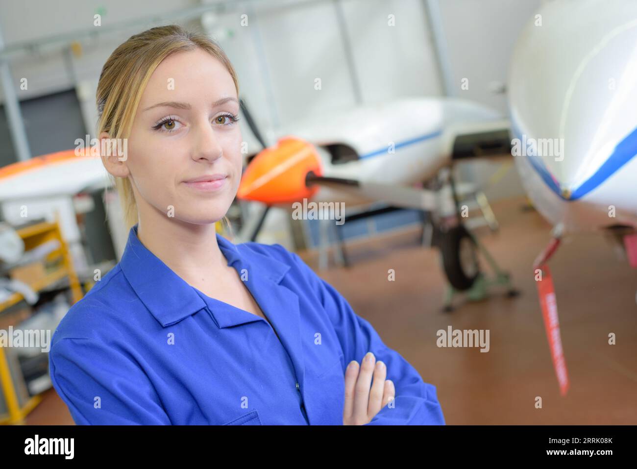 portrait of a confident avionics worker Stock Photo - Alamy