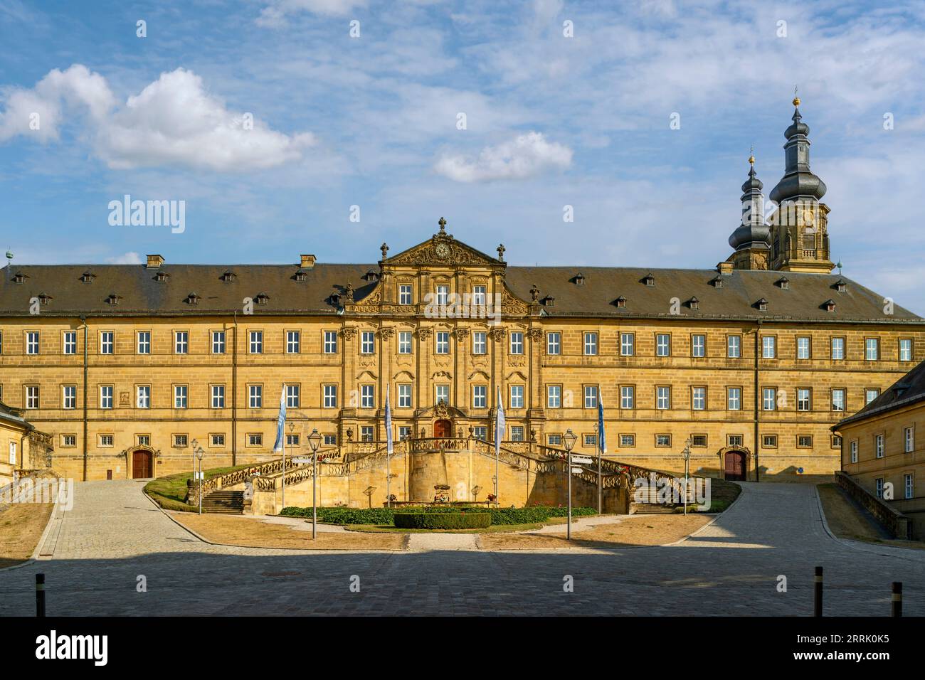 The former Benedictine Abbey of Banz Monastery is now home to the ...