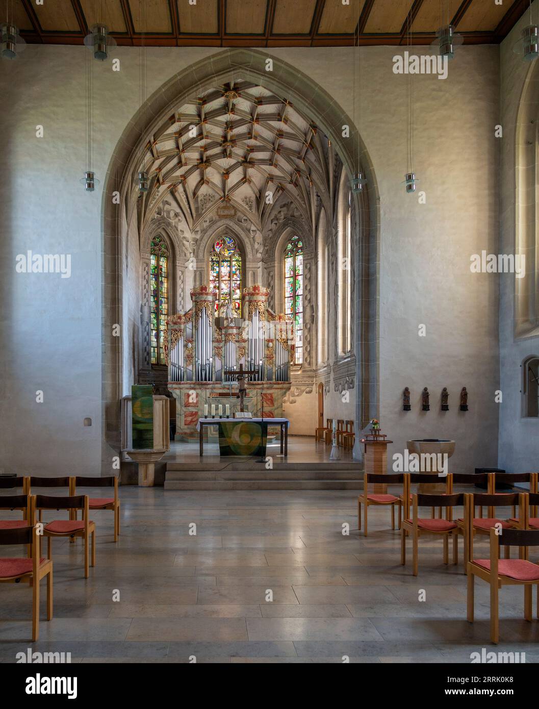 Protestant Peter and Paul Church built 1517 to 1527. In the choir room ...