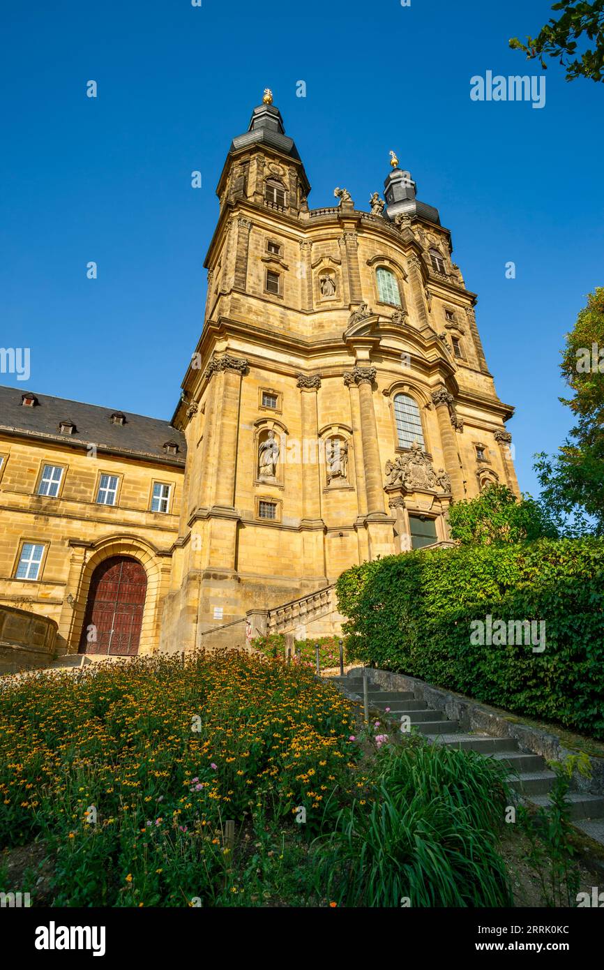 The former Benedictine Abbey of Banz Monastery is now home to the ...