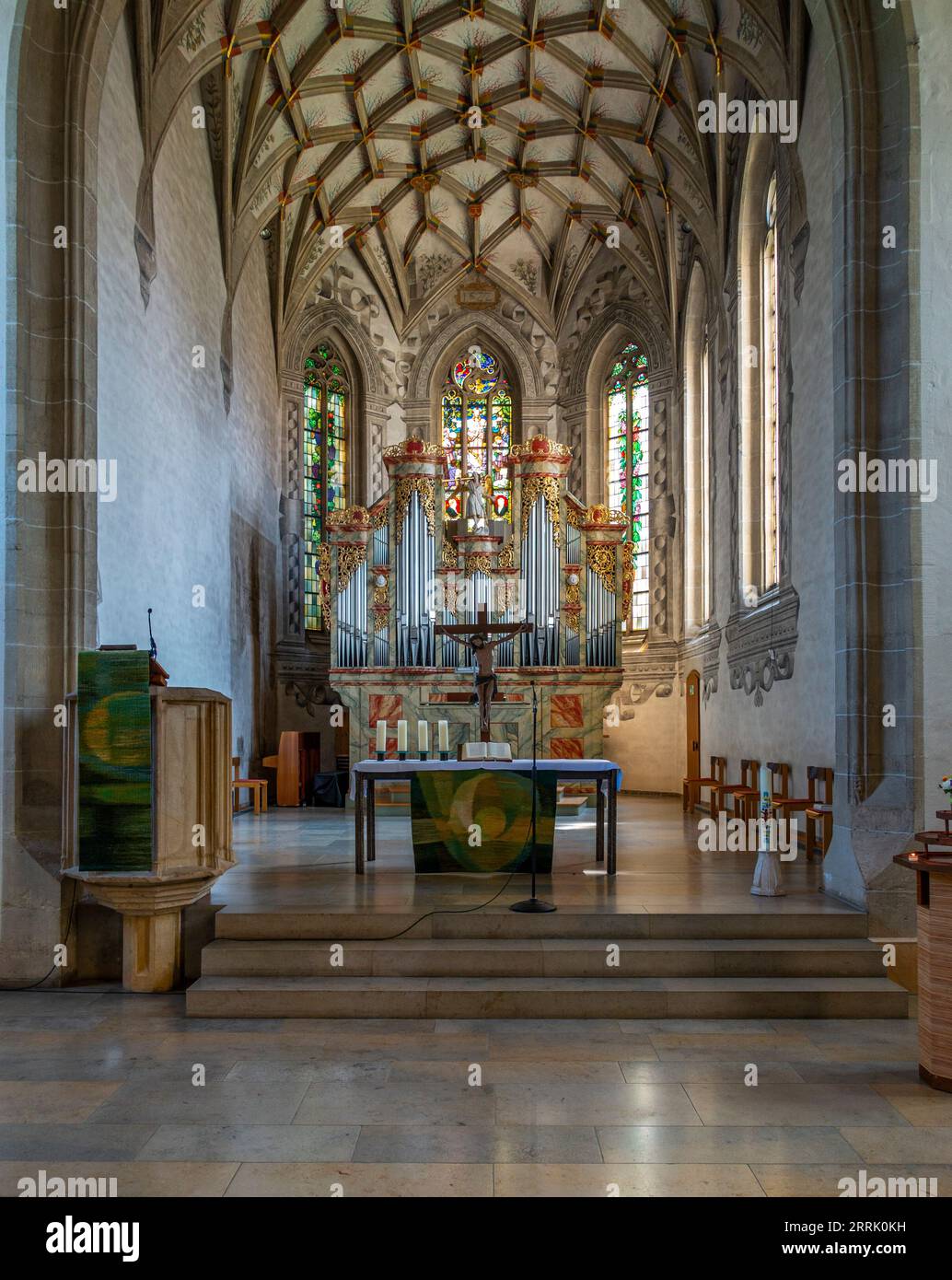Protestant Peter and Paul Church built 1517 to 1527. In the choir room ...