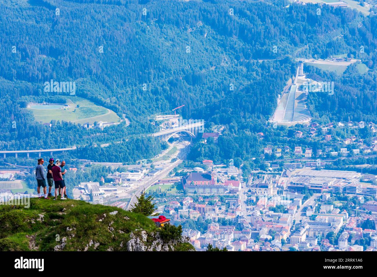 Innsbruck bergisel ski jump hi-res stock photography and images - Alamy
