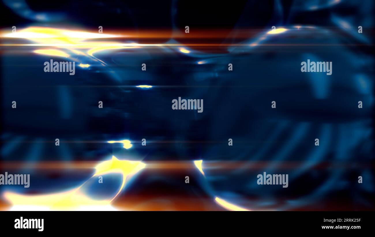 lighting blue slime amorphic shapes particles - dark bokeh background ...