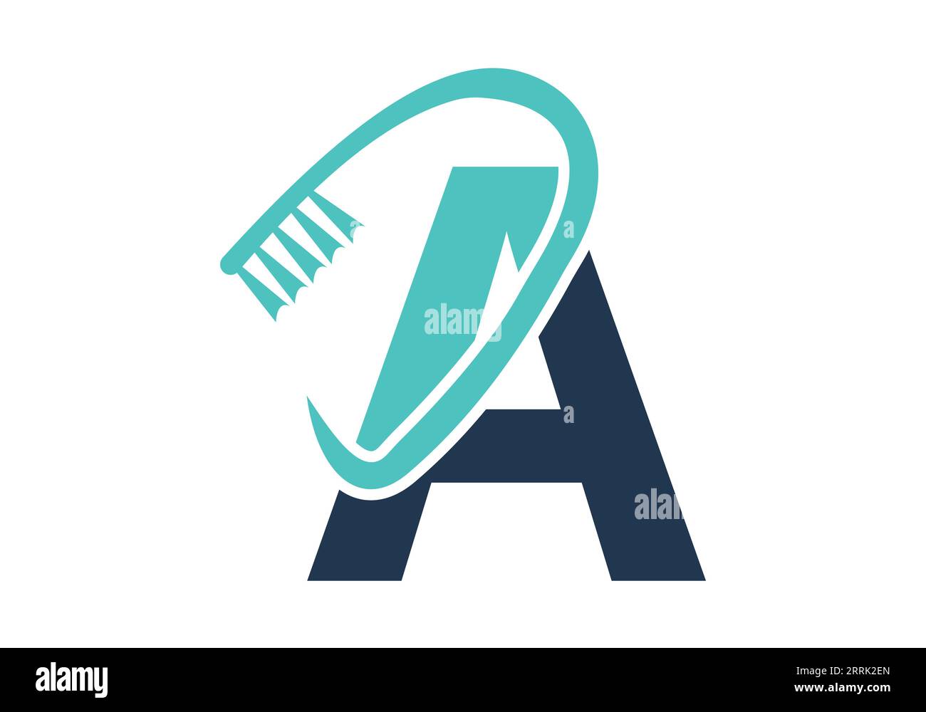 Letter a smile logo hi-res stock photography and images - Alamy