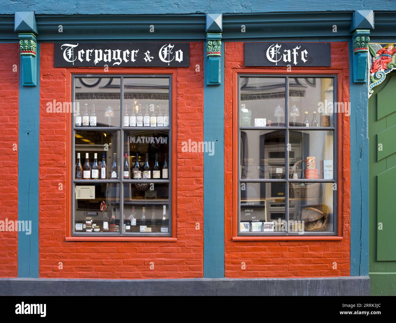 Street scene in Ribe, Denmark Stock Photo - Alamy