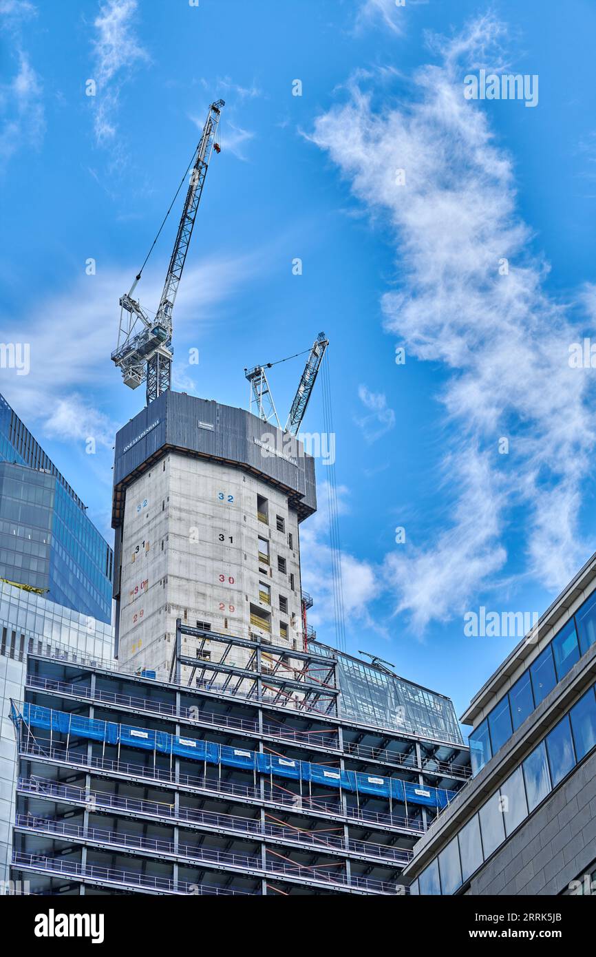 One (1) Leadenhall, a commercial skyscraper under construction in the ...