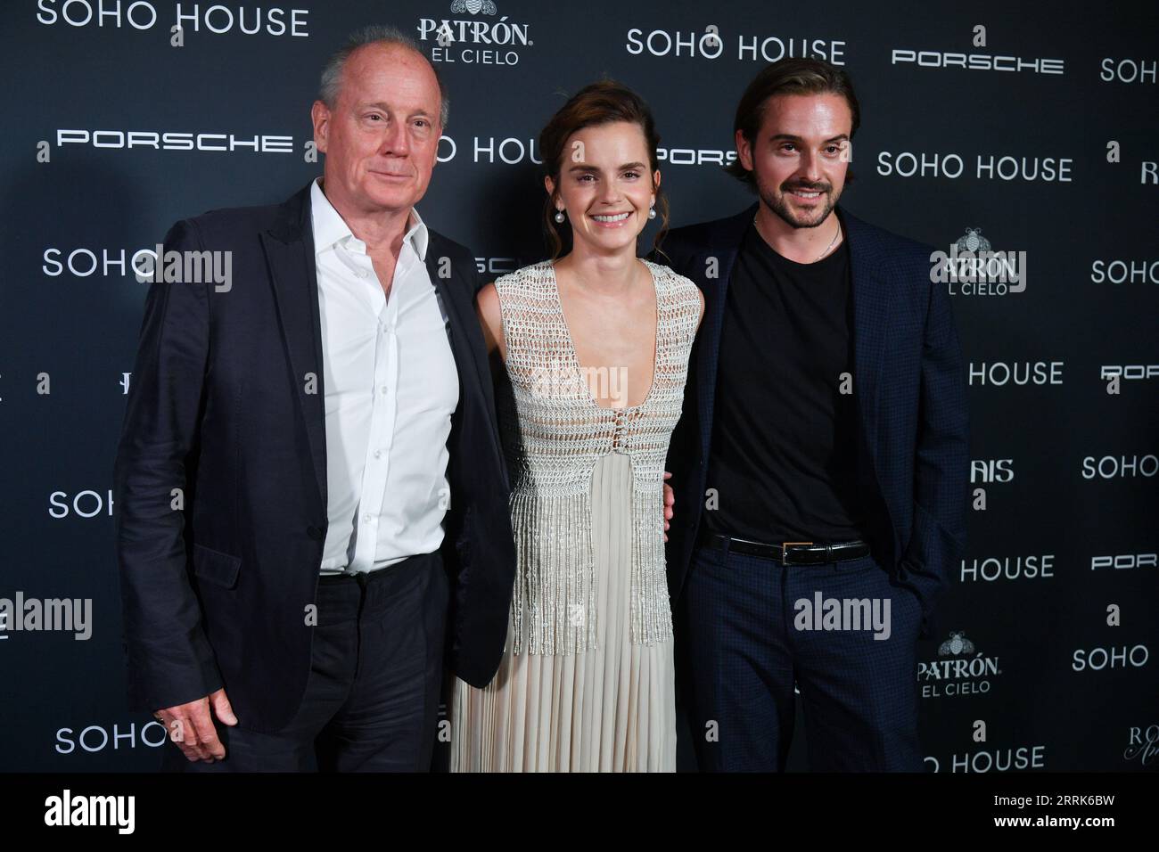 Emma Watson and Alex Watson Stock Photo - Alamy