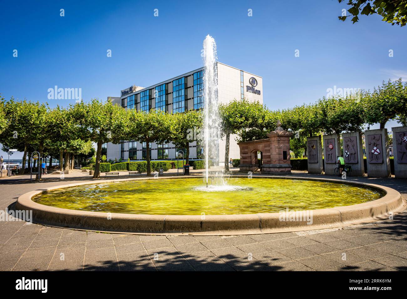 Mainz, Fountain of the Electors with Mainz Electoral Cycle, in the ...