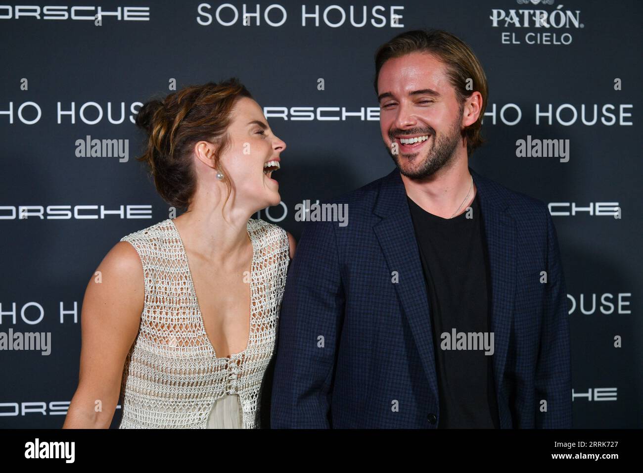 Emma Watson and Alex Watson Stock Photo - Alamy