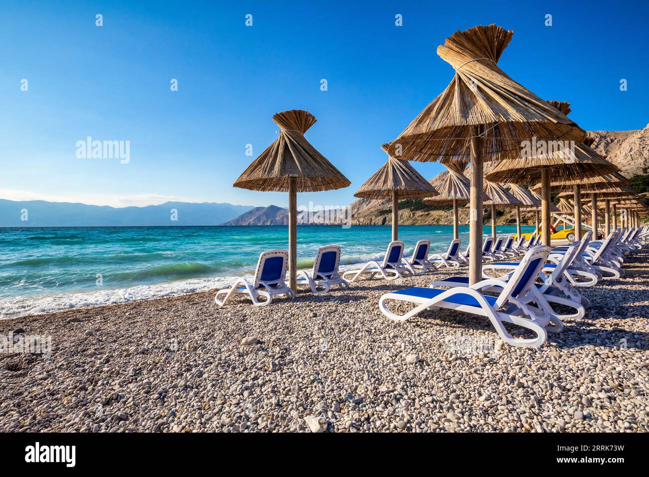 Croatia, Kvarner bay, Primorje Gorski Kotar County, island of Krk ...