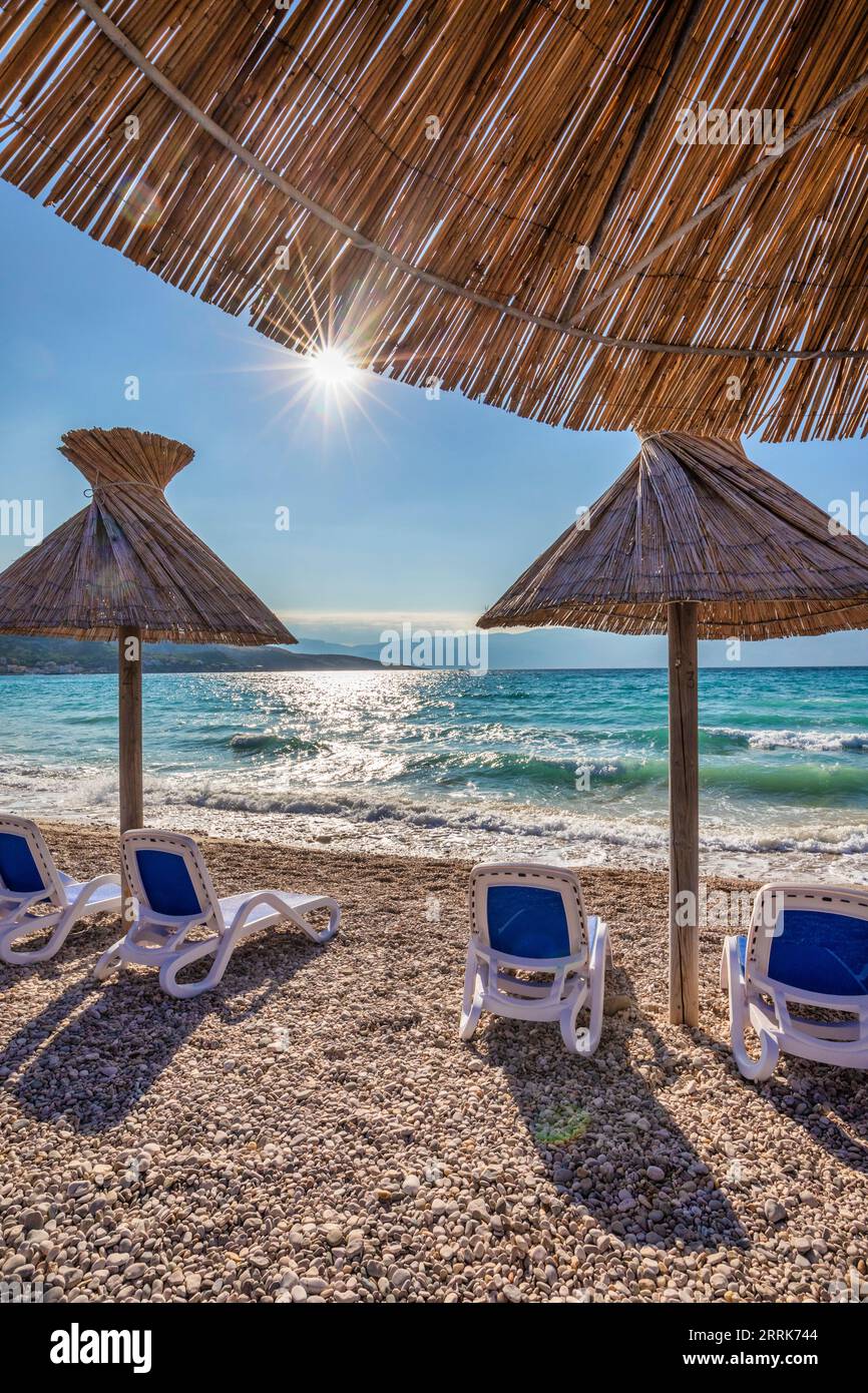 Croatia, Kvarner bay, Primorje Gorski Kotar County, island of Krk ...