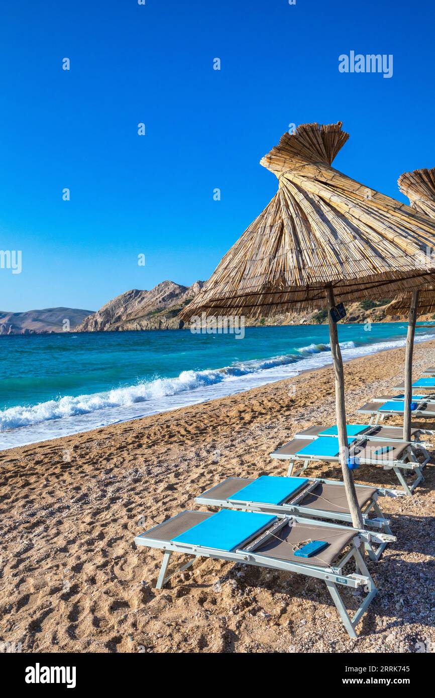 Croatia, Kvarner bay, Primorje Gorski Kotar County, island of Krk ...