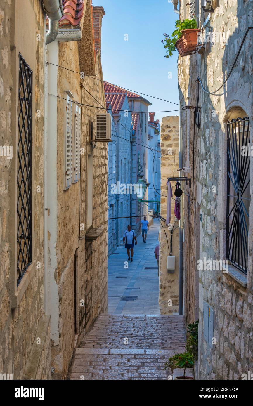 Europe, Croatia, Primorje-Gorski Kotar County, island of Rab, the ...