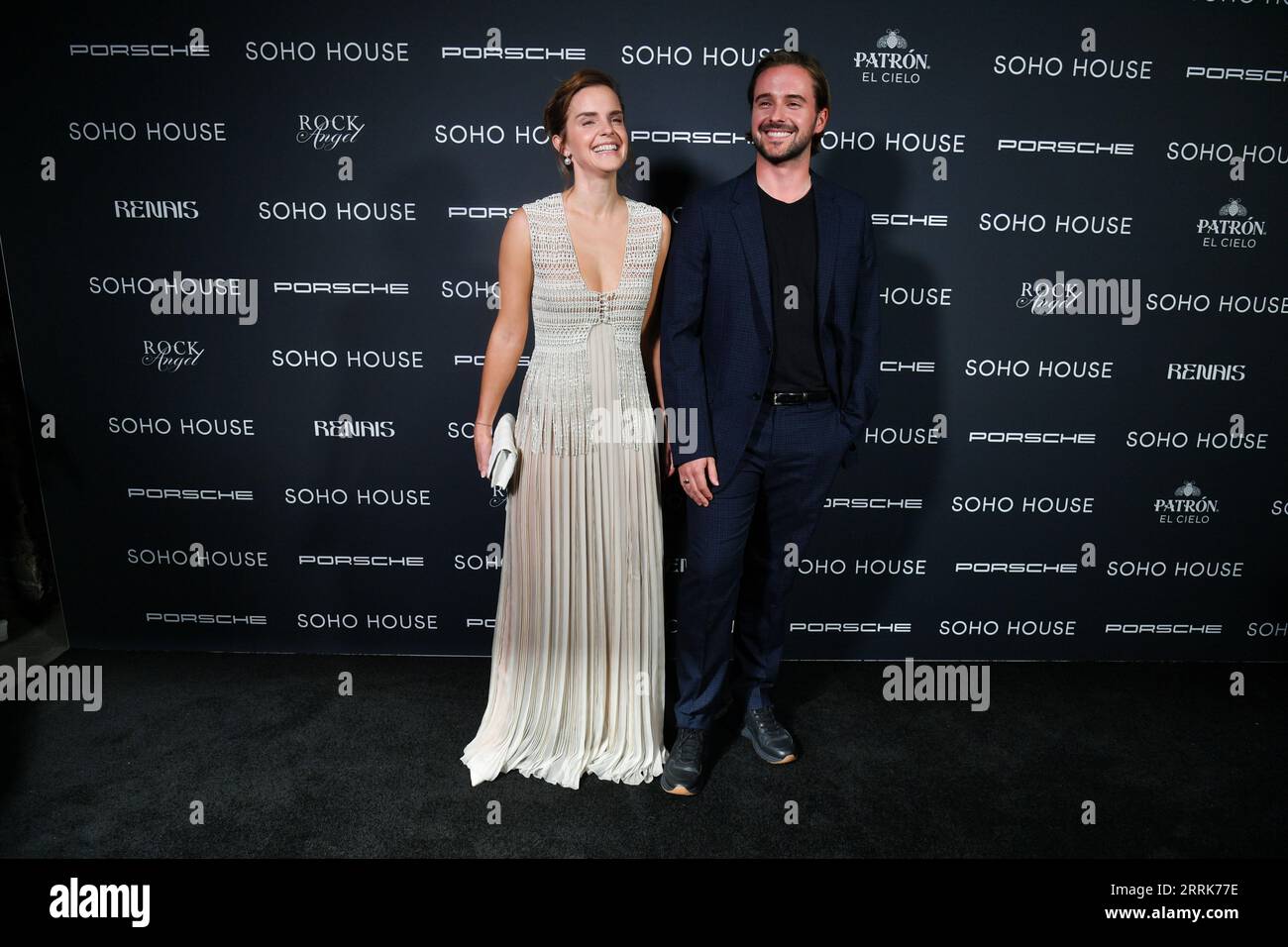 Emma Watson and Alex Watson Stock Photo - Alamy
