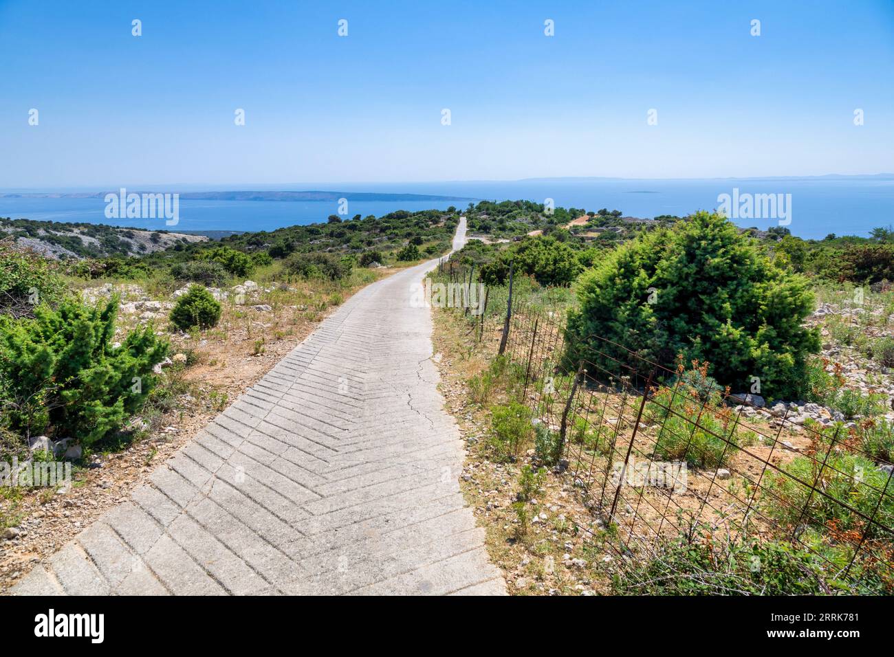 Europe, Croatia, Primorje-Gorski Kotar County, Mundanije, island of Rab ...