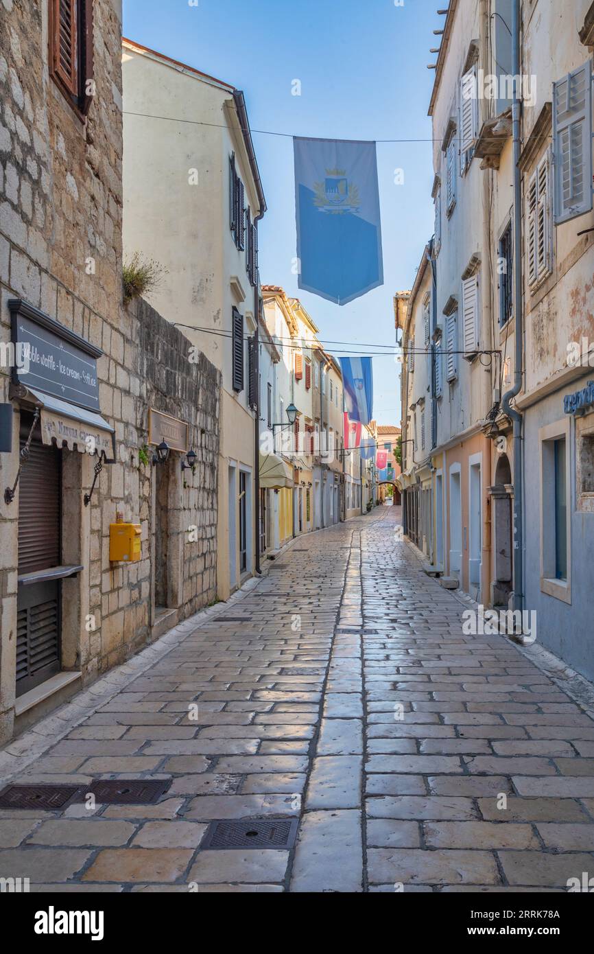 Europe, Croatia, Primorje-Gorski Kotar County, island of Rab, the ...