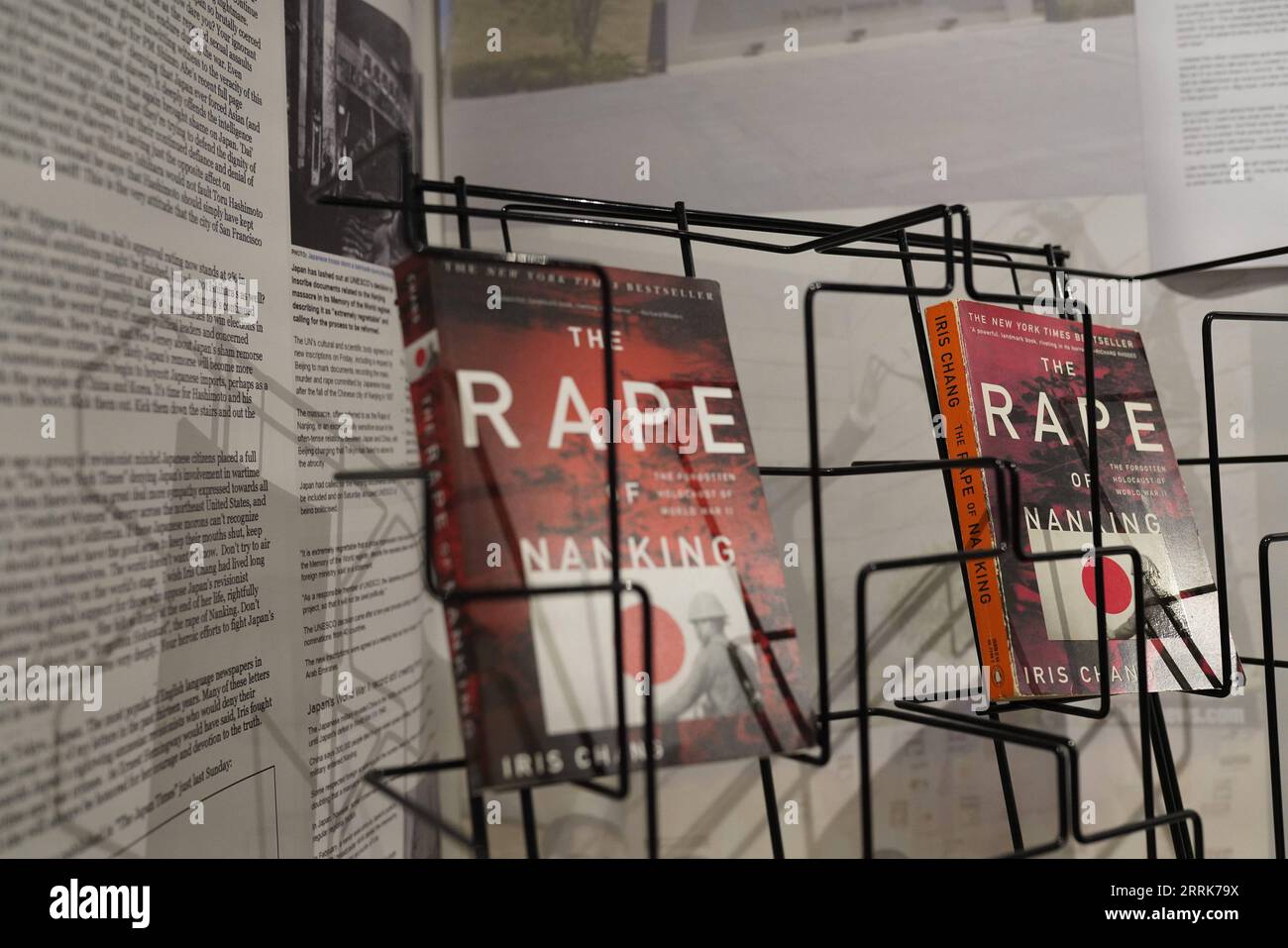 220822 -- SAN FRANCISCO, Aug. 22, 2022 -- Two books of Iris Chang s The ...