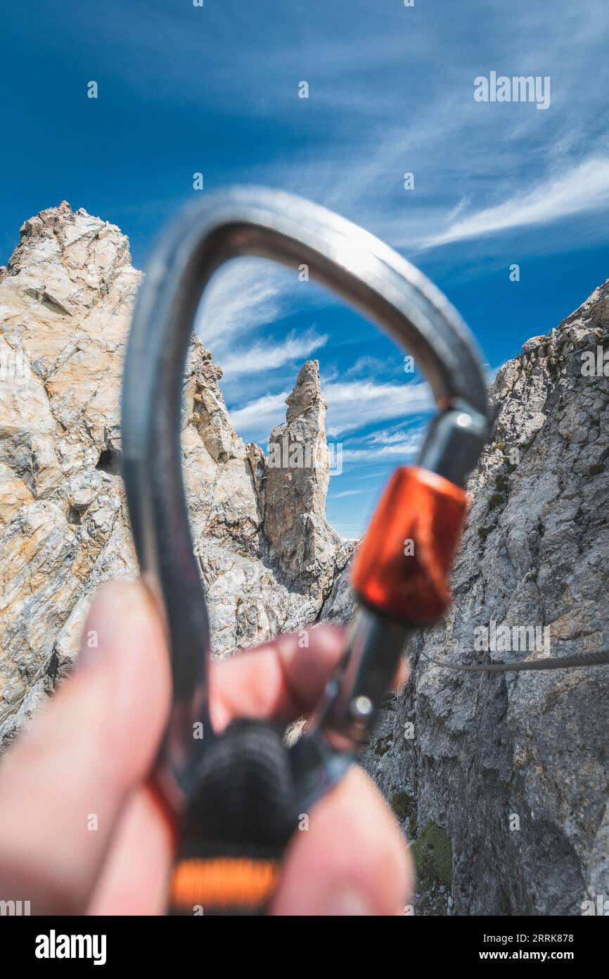 Via ferrata kit hi-res stock photography and images - Alamy