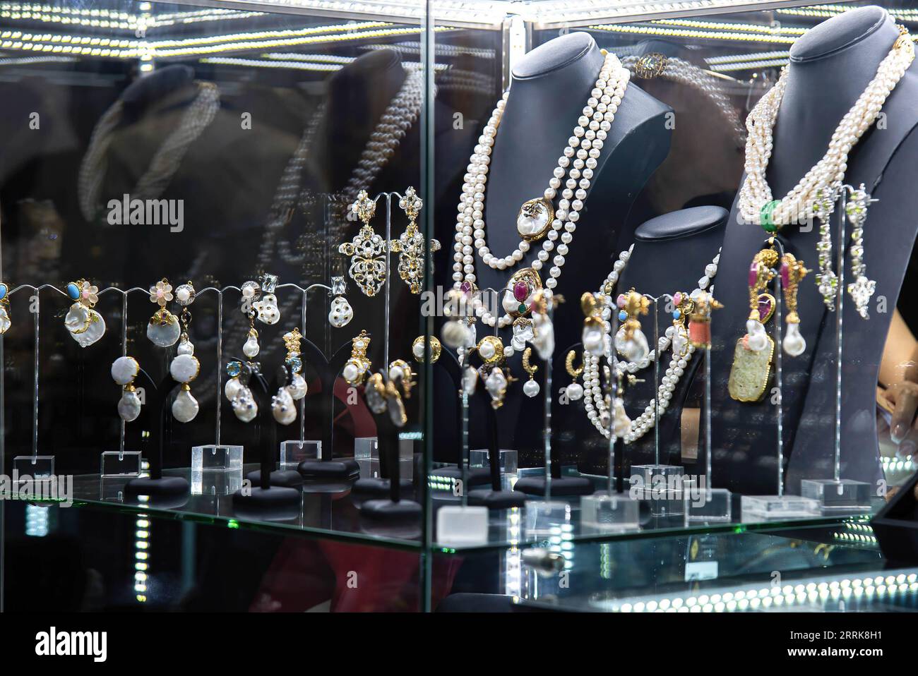 Bangkok, Thailand. 08th Sep, 2023. Jewelries seen displayed for selling during the event. The ...