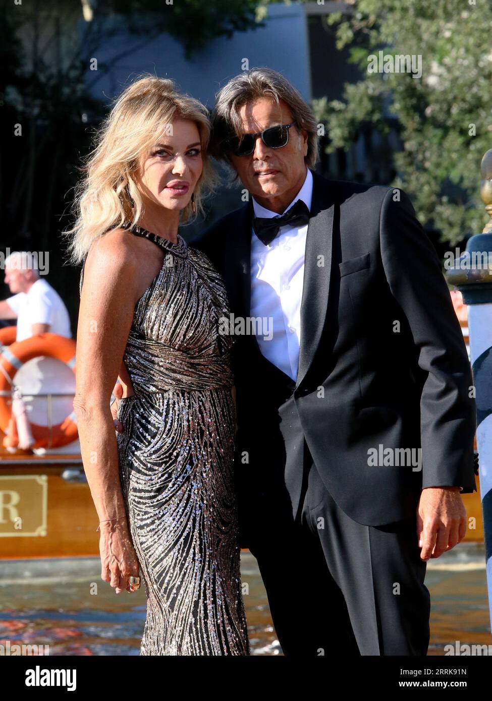 Venice, . 08th Sep, 2023. day 10, Arrivals at the Excelsior landing ...