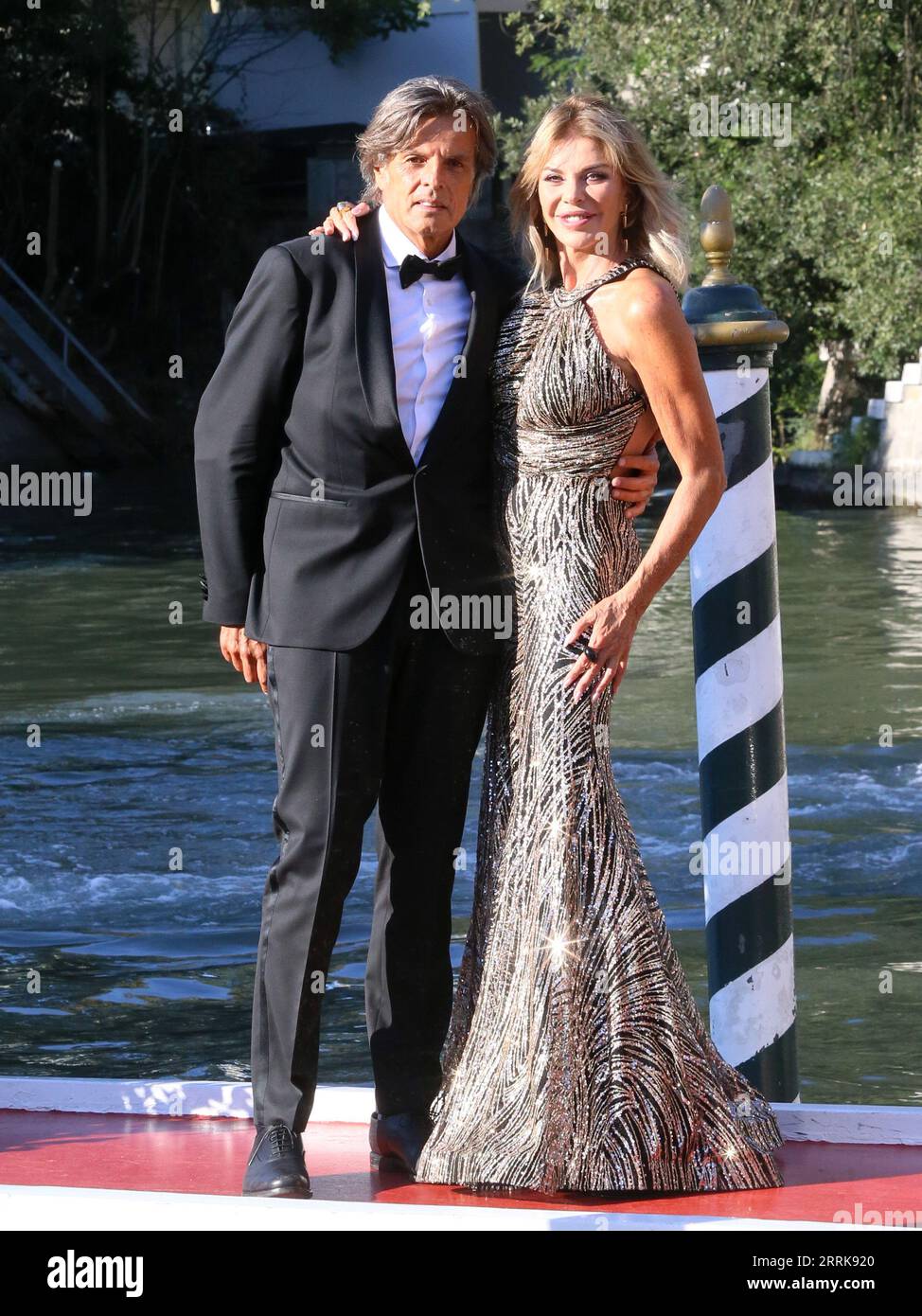 Venice, . 08th Sep, 2023. day 10, Arrivals at the Excelsior landing ...