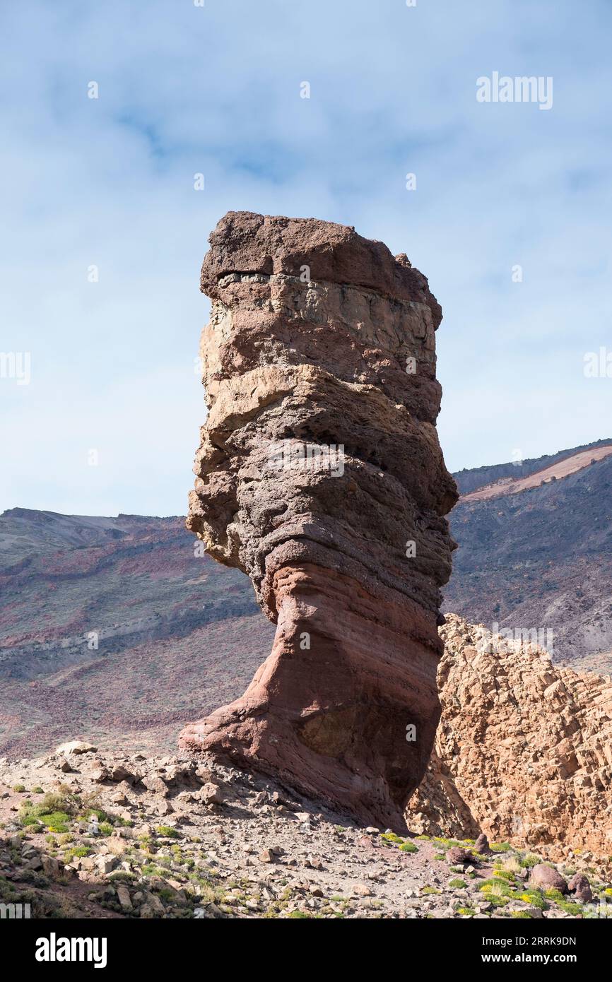 Tenerife, Canary Island, Pico del Teide National Park, Roques de Garcia ...