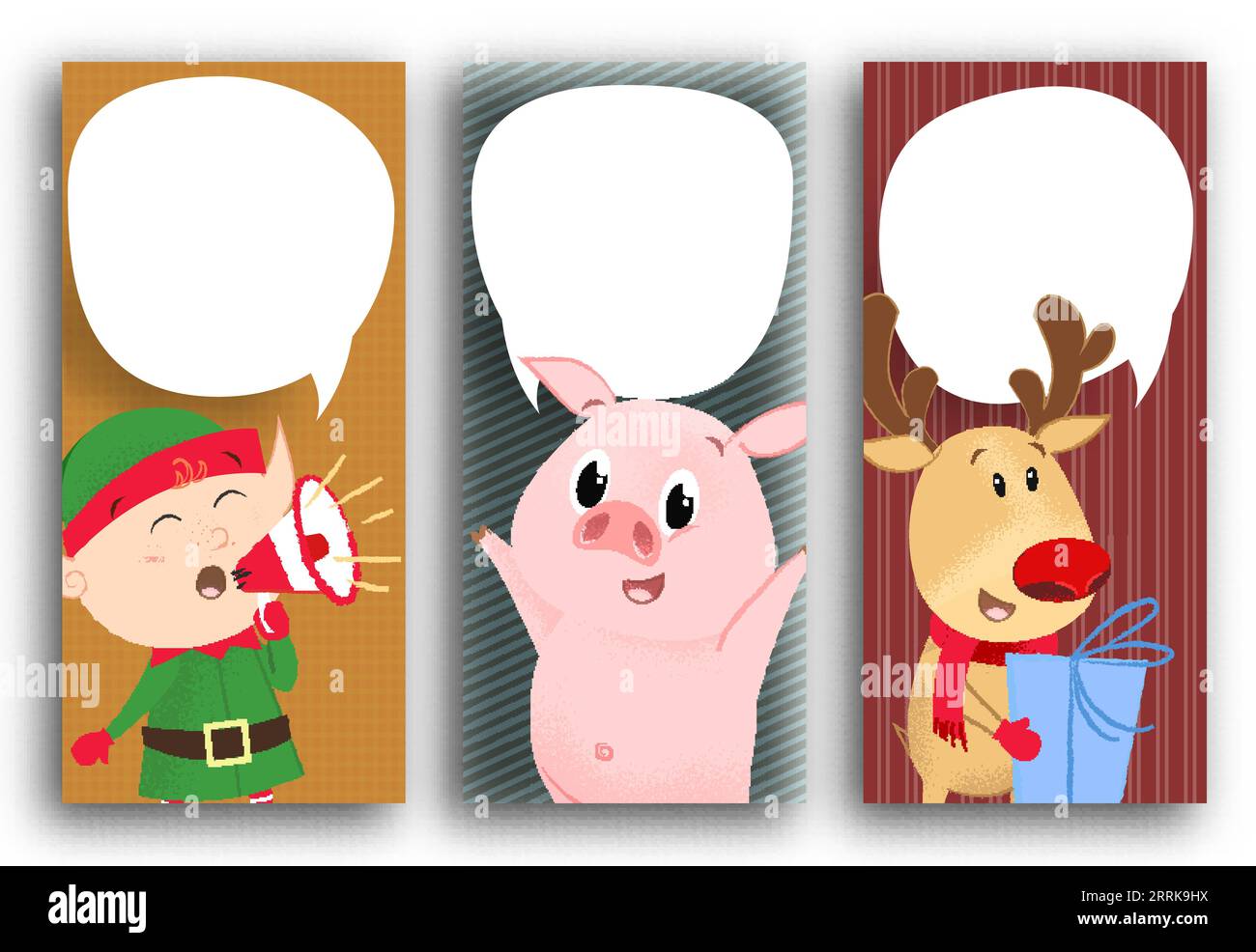 Poster design with cartoon company Stock Vector Image & Art - Alamy