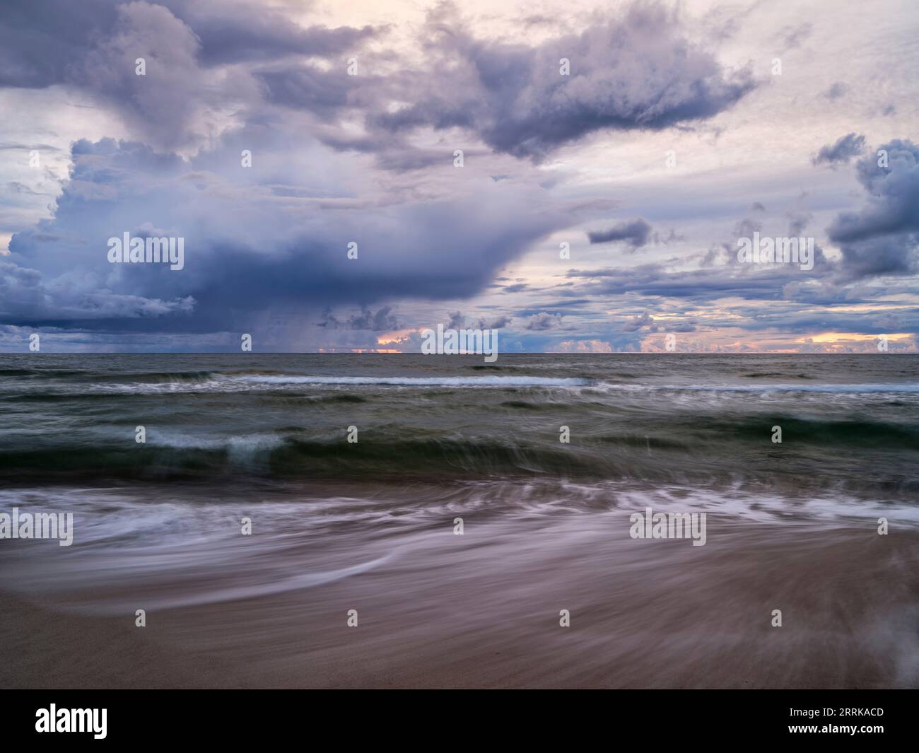 Beach walk on Curonian Spit in Baltic States, Lithuania Stock Photo - Alamy