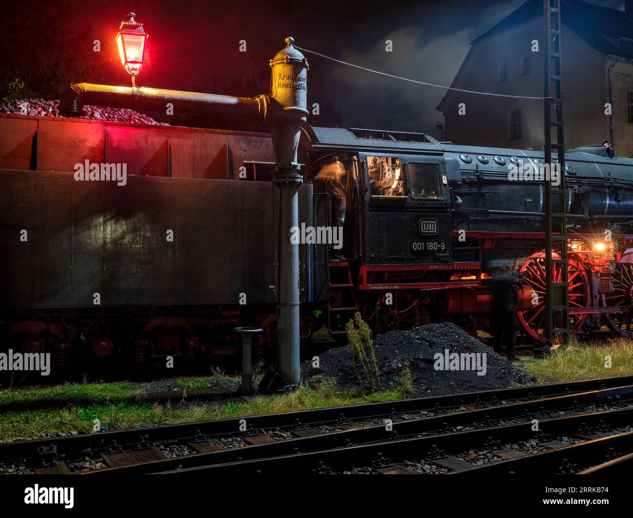 Railroad park, railroad museum in Augsburg Stock Photo - Alamy