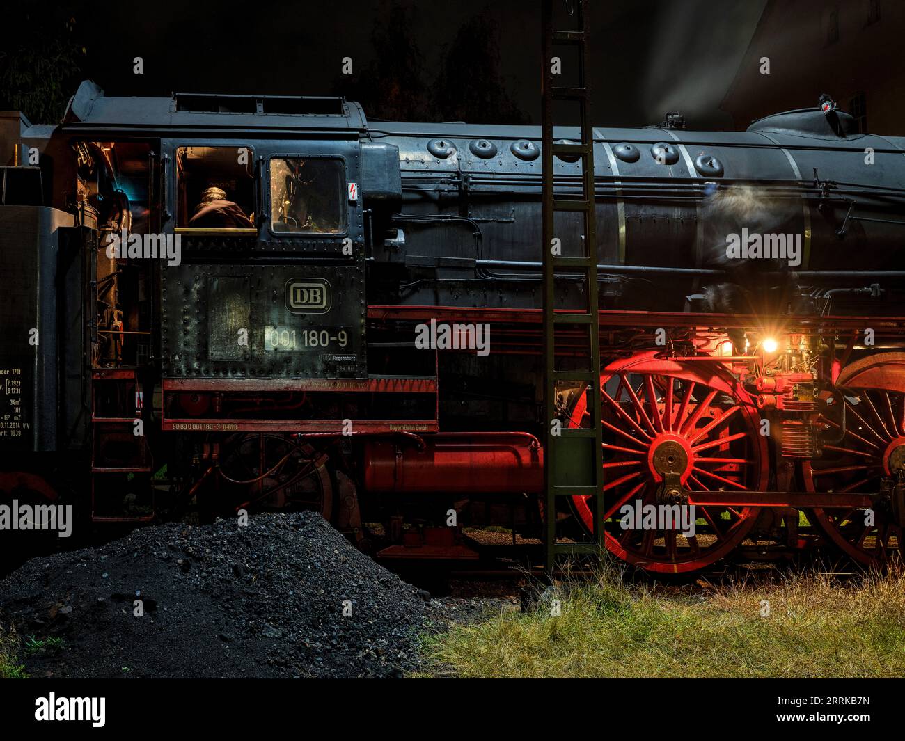 Railroad park, railroad museum in Augsburg Stock Photo - Alamy