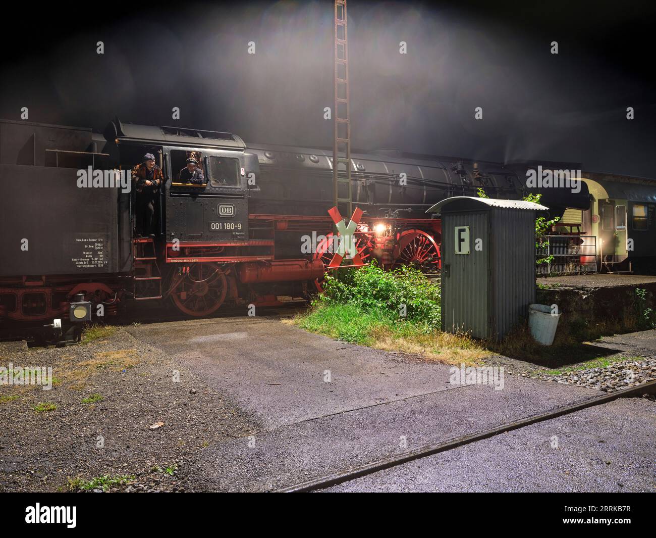 Railroad park, railroad museum in Augsburg Stock Photo - Alamy