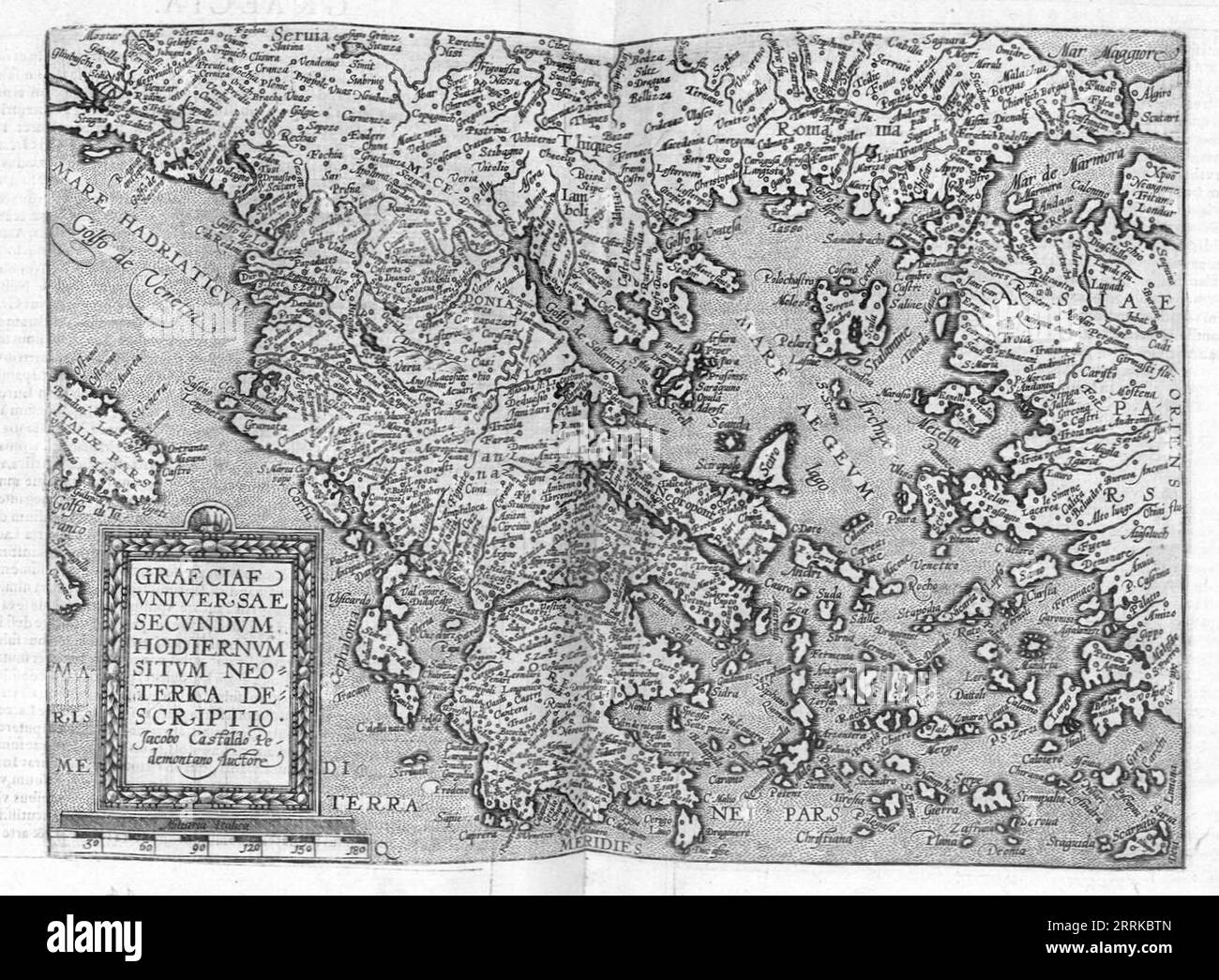 Europae Totius Orbis Terrarum, 1592 Stock Photo - Alamy