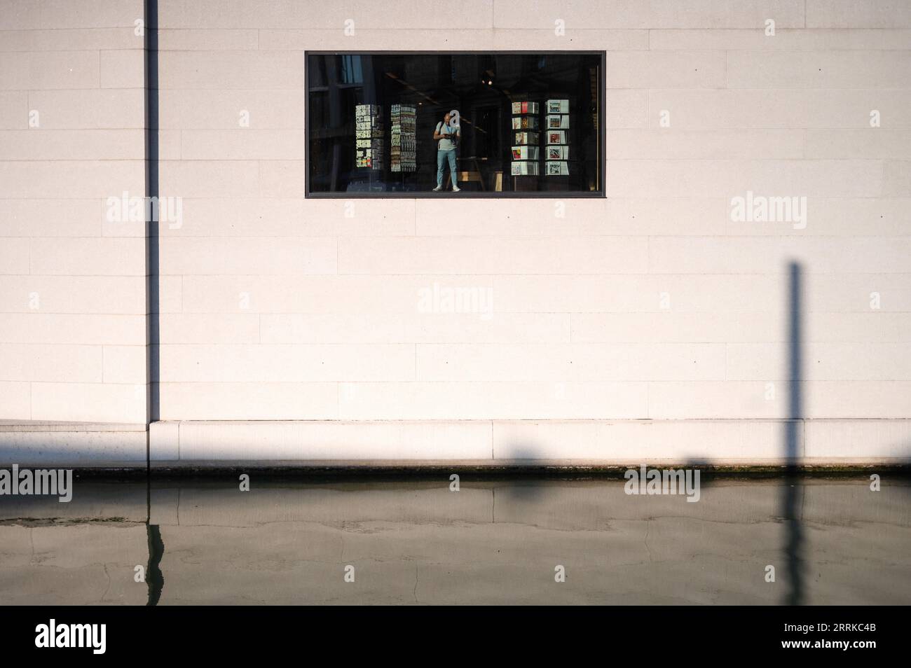 Berlin, Germany. 08th Sep, 2023. Amr is standing in the museum store of ...