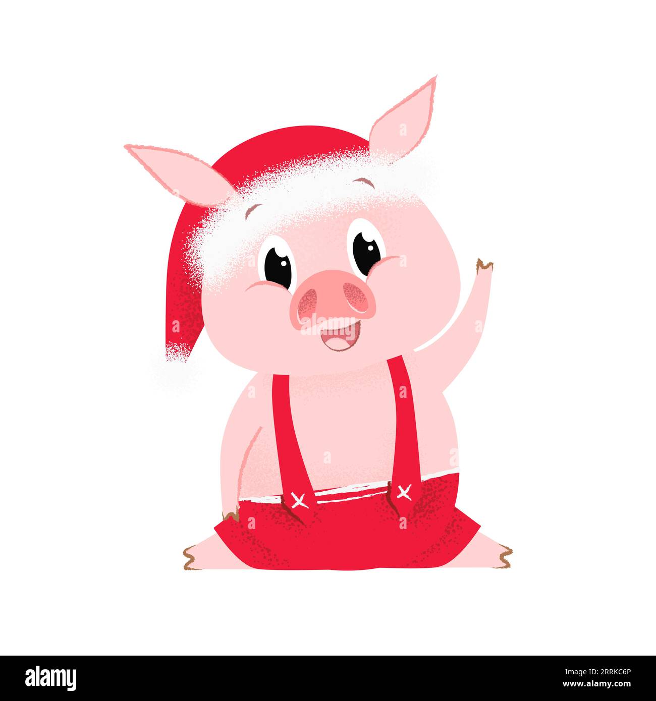 Waving pig hi-res stock photography and images - Alamy