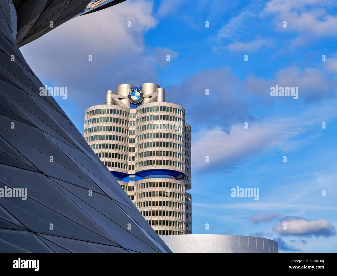 BMW World at the Olympic Center, Munich Stock Photo - Alamy