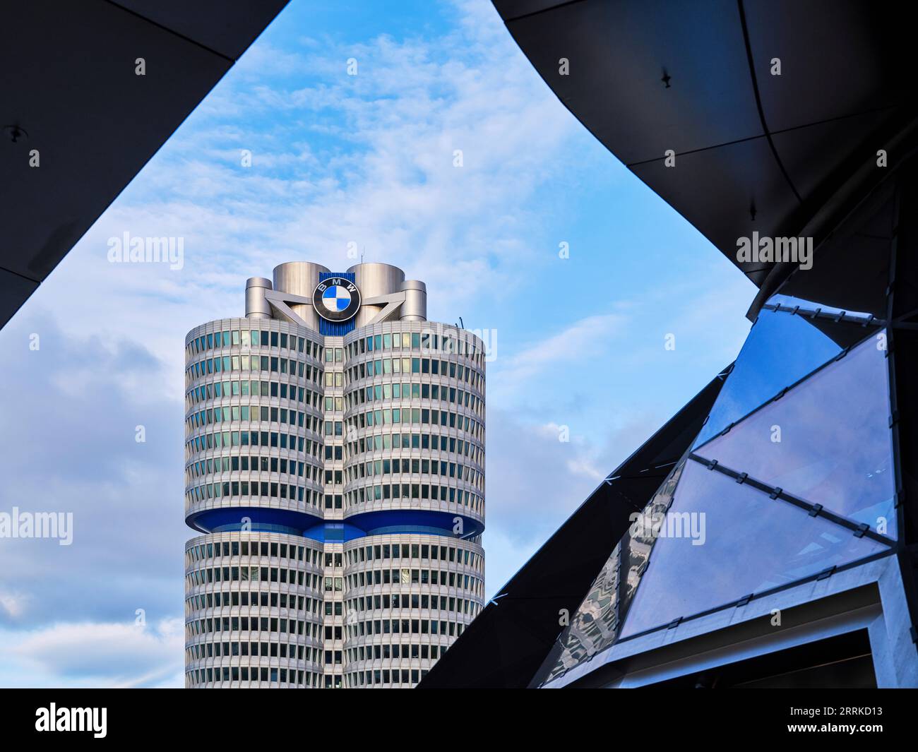 BMW World at the Olympic Center, Munich Stock Photo - Alamy