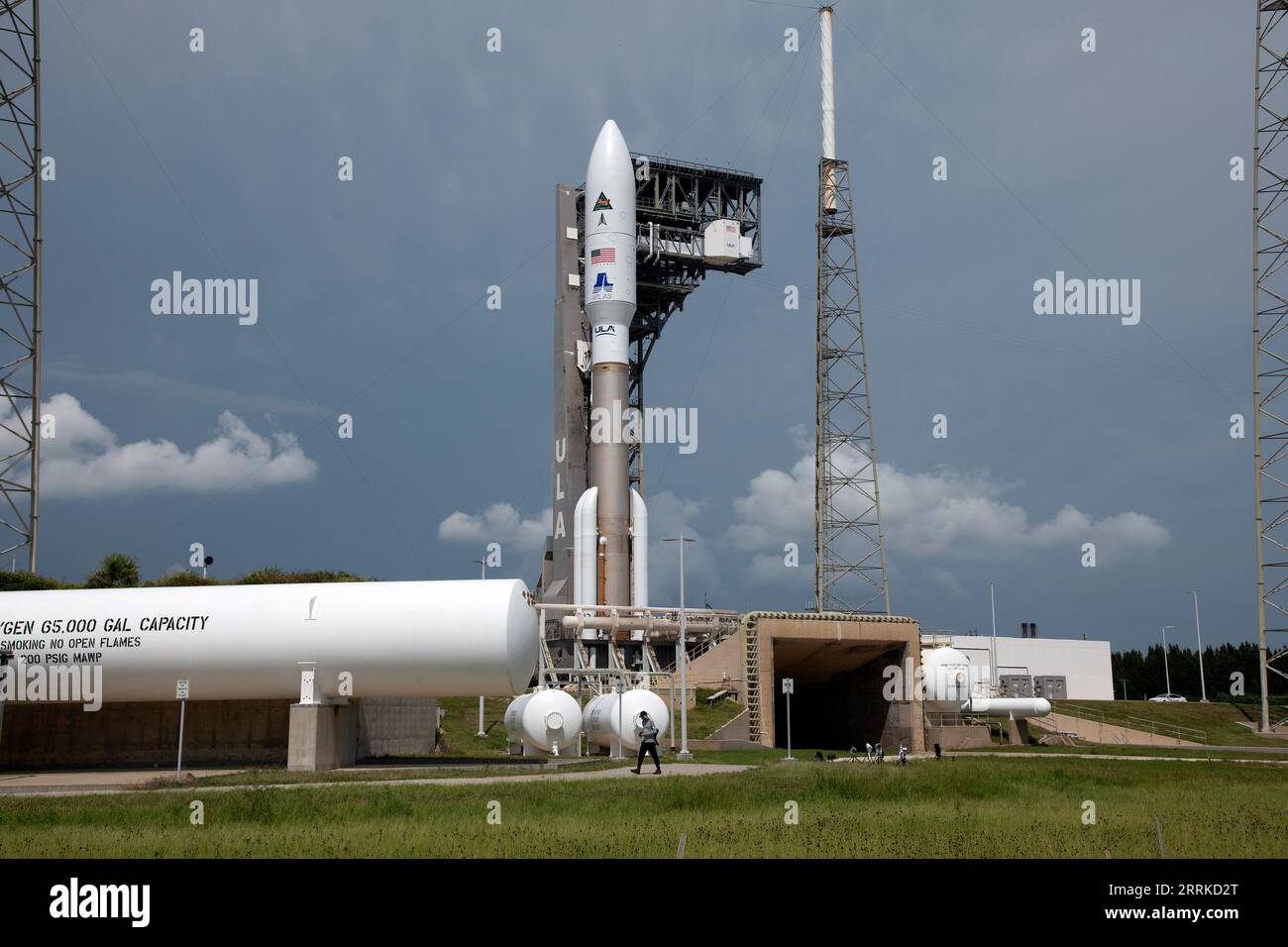 Back on Complex 41 after taking cover due to Hurricane Idalia, the ...