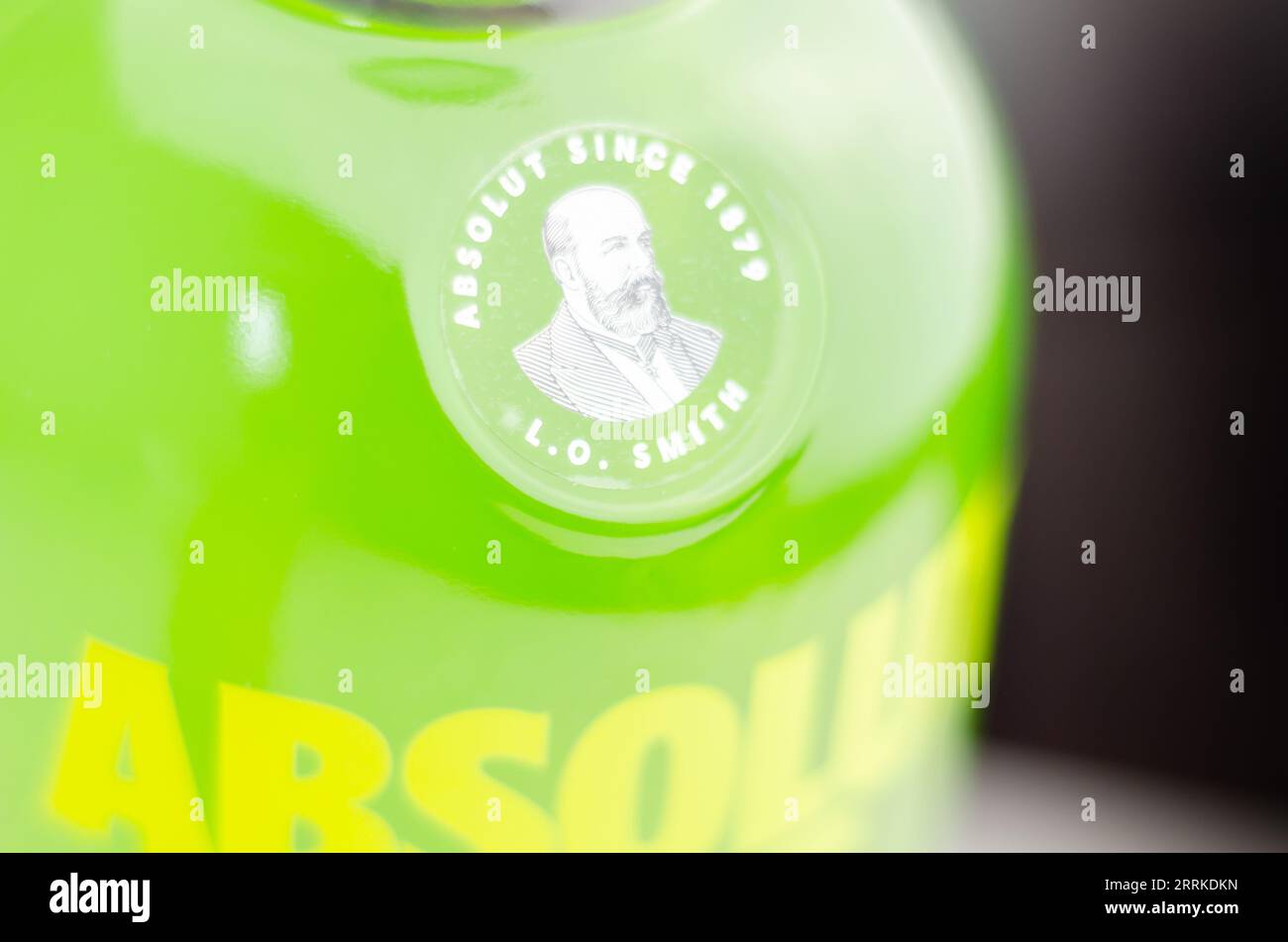 Absolut vodka logotype hi-res stock photography and images - Alamy