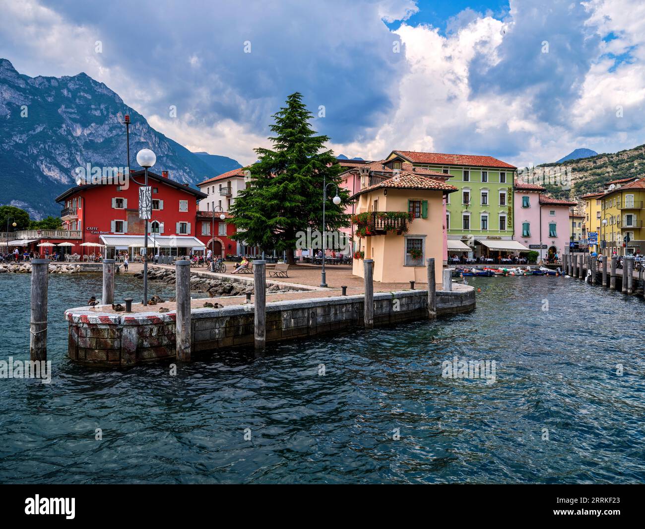 Torbole harbour hi-res stock photography and images - Alamy