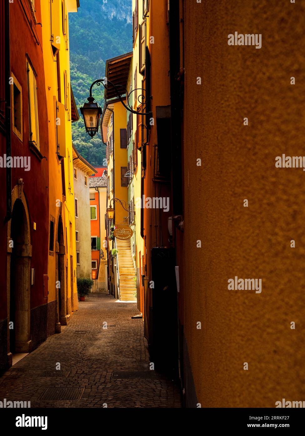 Beautiful mountainscape in riva del hi-res stock photography and images ...