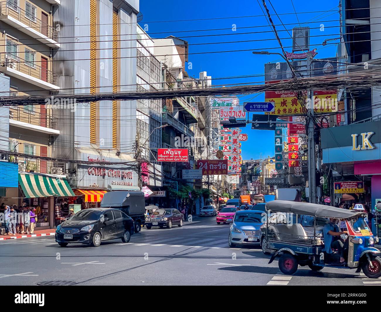 Chinatown, Samphanthawong Quarter, Bangkok, Thailand, Asia Stock Photo - Alamy