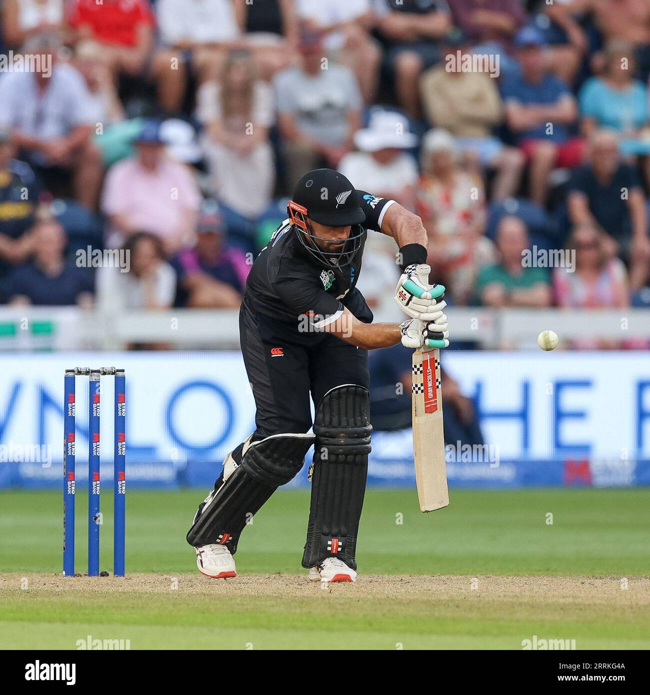 Cardiff, UK. 08th Sep, 2023. New Zealand's Daryl Mitchell in action ...