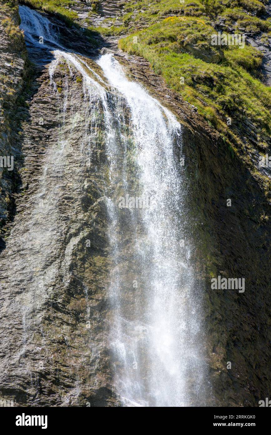 Austria, Tyrol, Zillertal, Waserfall near Hintertux Stock Photo - Alamy