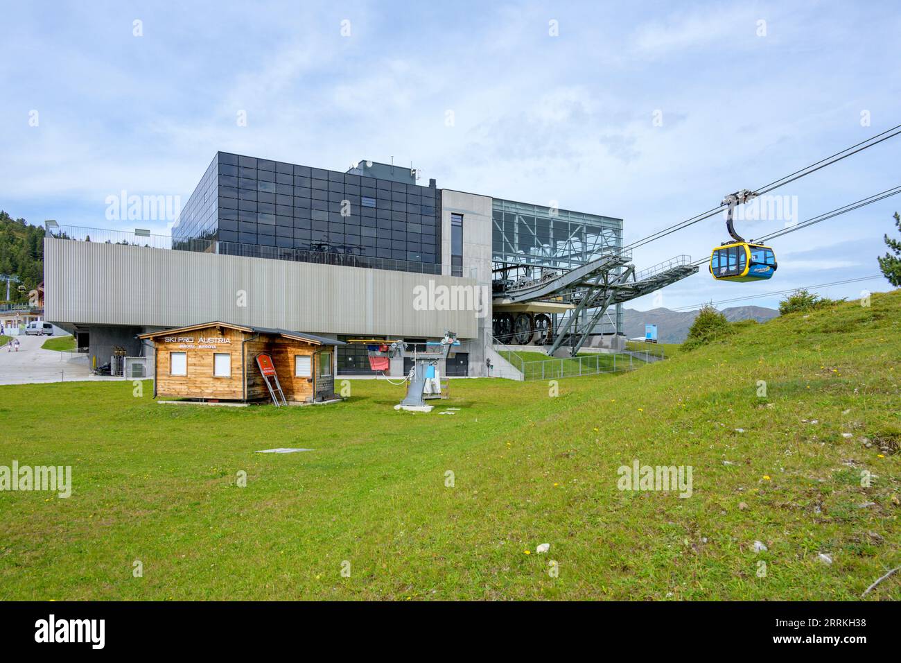 Austria, Tyrol, Zillertal, the Penkenbahn from Mayrhofen to the Penken ...