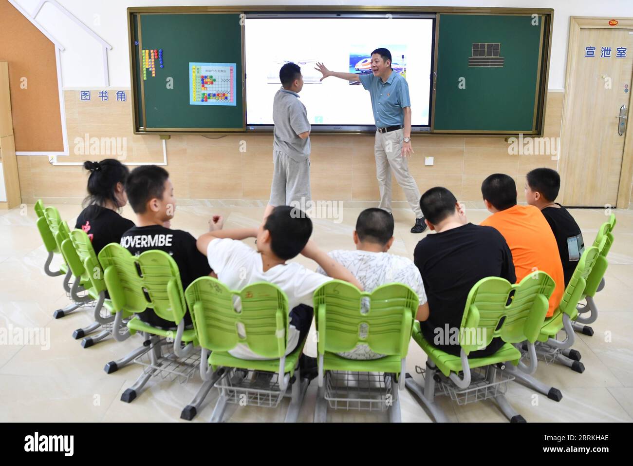 220909 -- FUZHOU, Sept. 9, 2022 -- Yang Fu, head of Fuzhou Xingyu ...
